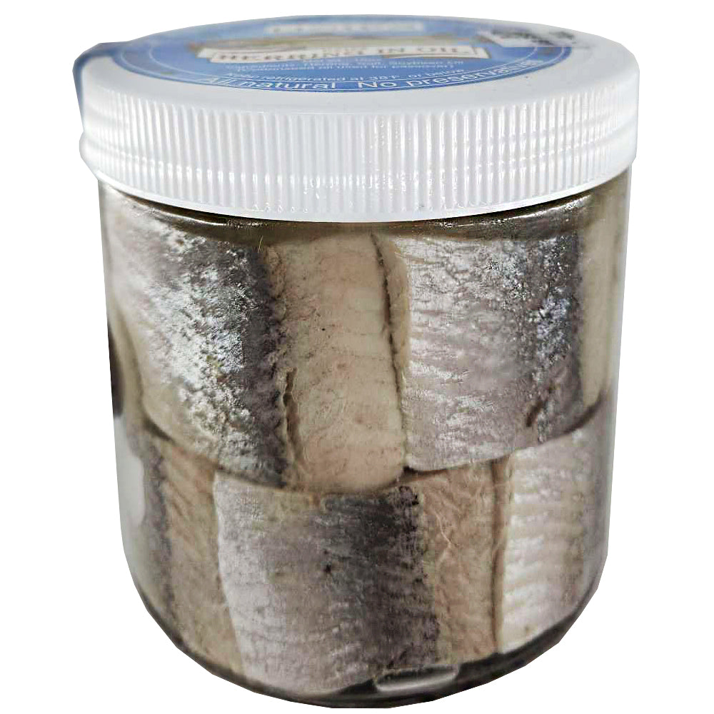 Salted Herring in Oil, Haifa | 16oz – RussianFoodS
