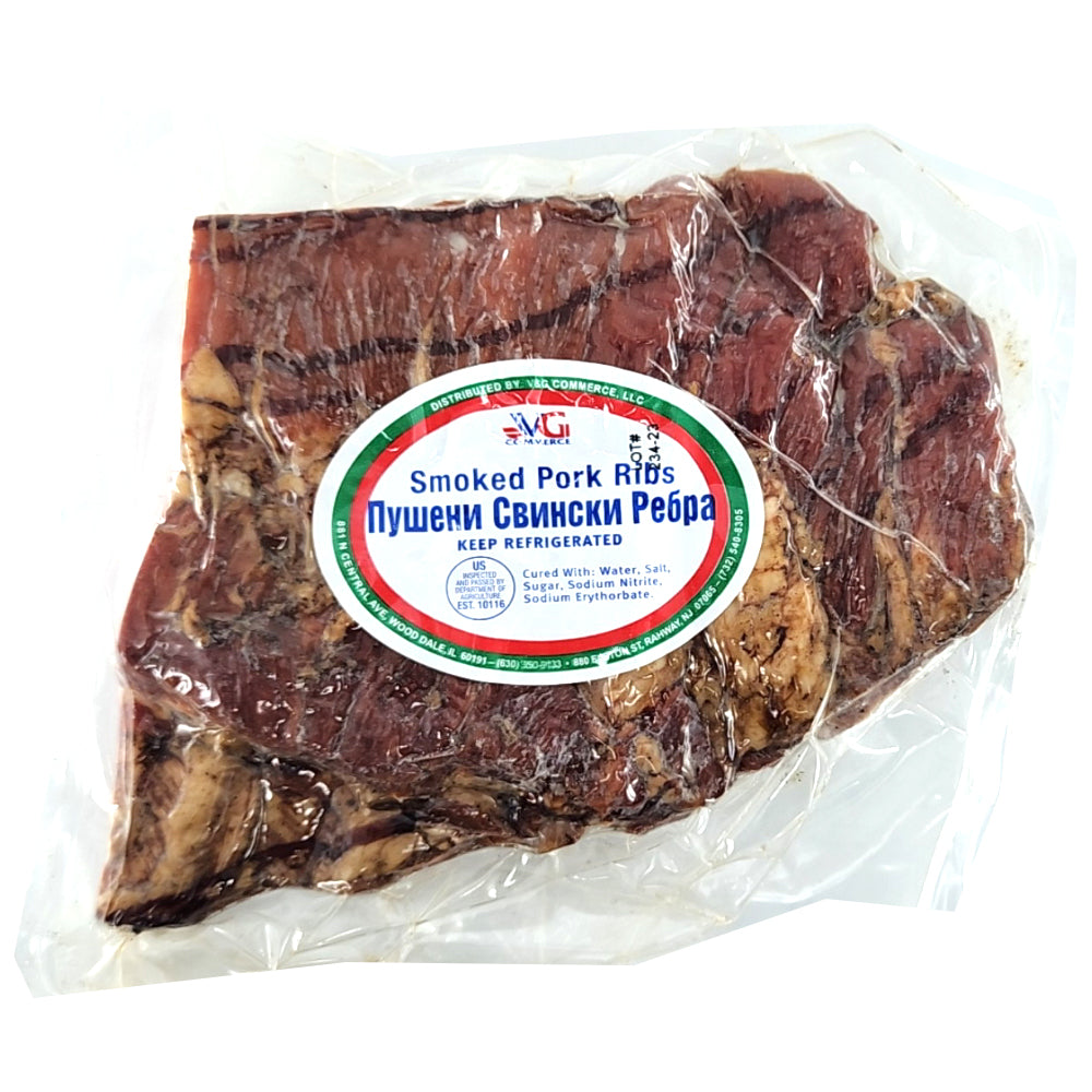 Smoked Pork Ribs, VG, 590g – RussianFoodS