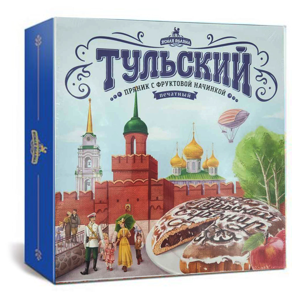 Tula Gingerbread Fruit Filling in Box, Yasnaya Polyana, 500g / 17.64oz ...