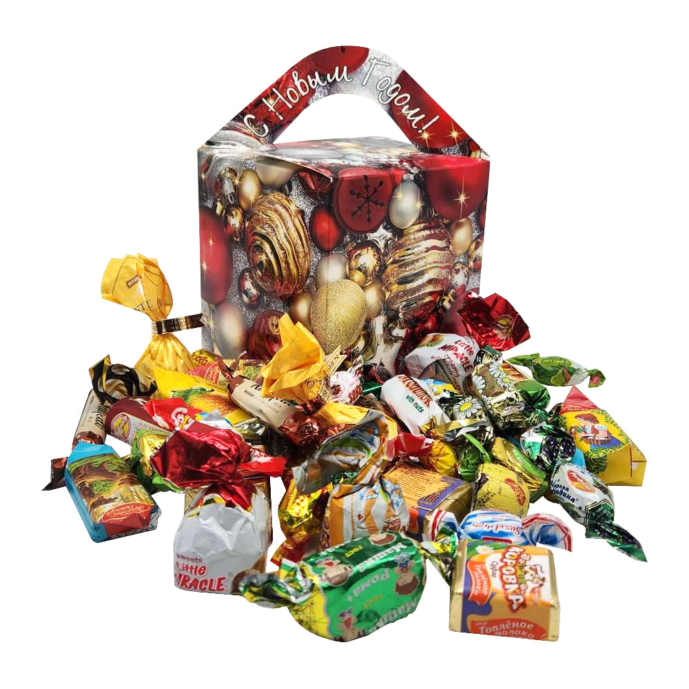 Christmas Candy Set "Happy New Year", 450g/ 15.87oz – RussianFoodS