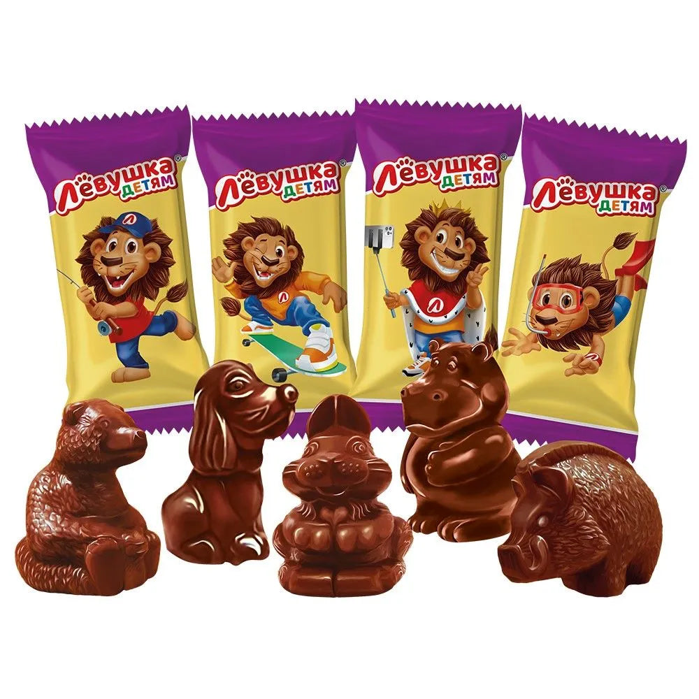 Chocolate Candies "Levushka for Children Wonder Animals", Slavyanka, 2 ...