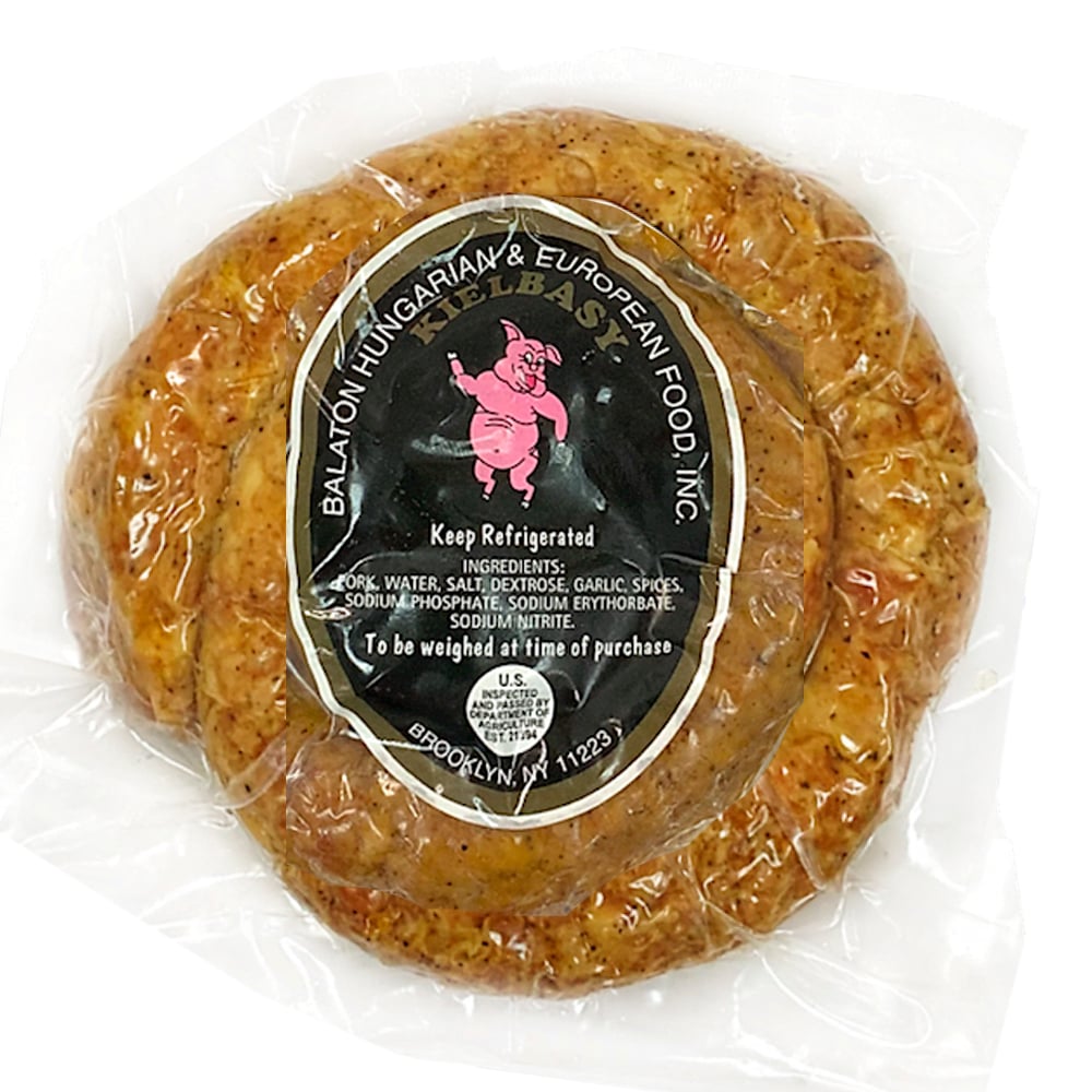 Pork Sausage, Balaton Hungarian & European Food, 450g/ 15.87oz ...