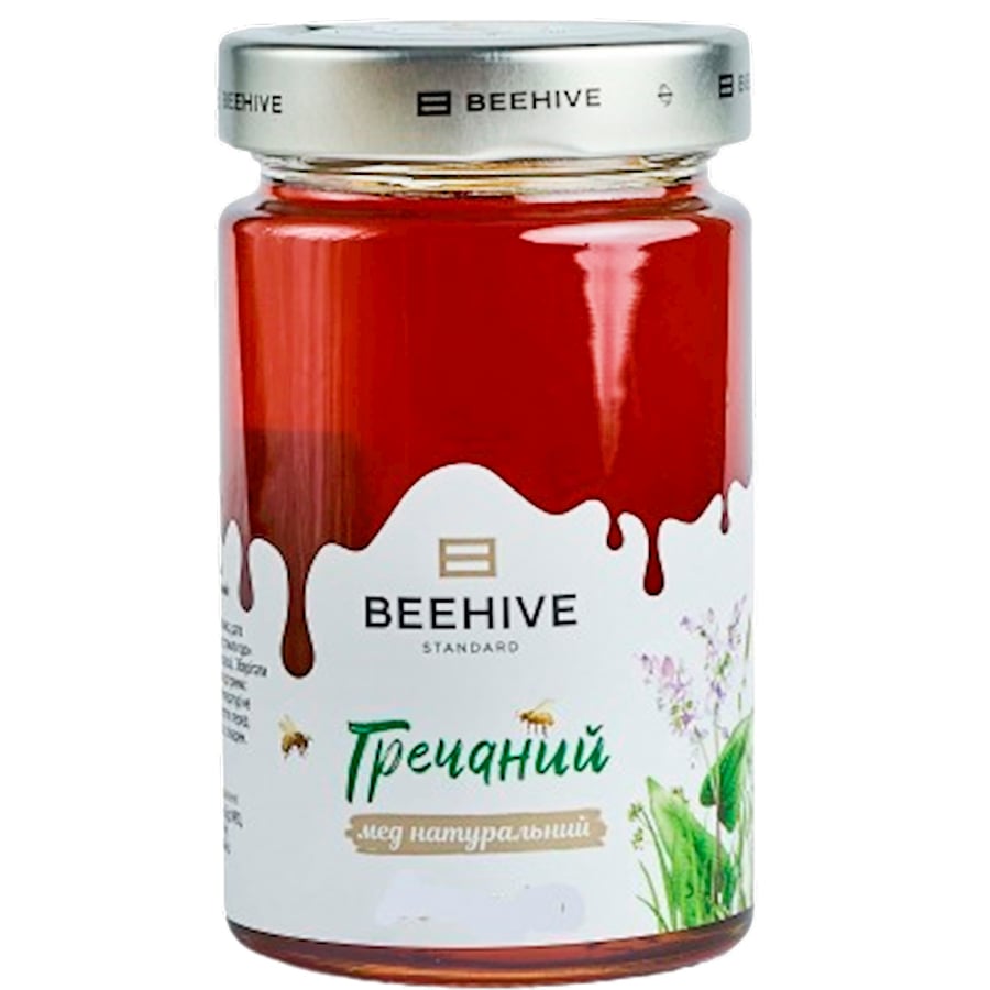 Buckwheat Honey, BEEHIVE, 550g/ 19.4oz – RussianFoodS