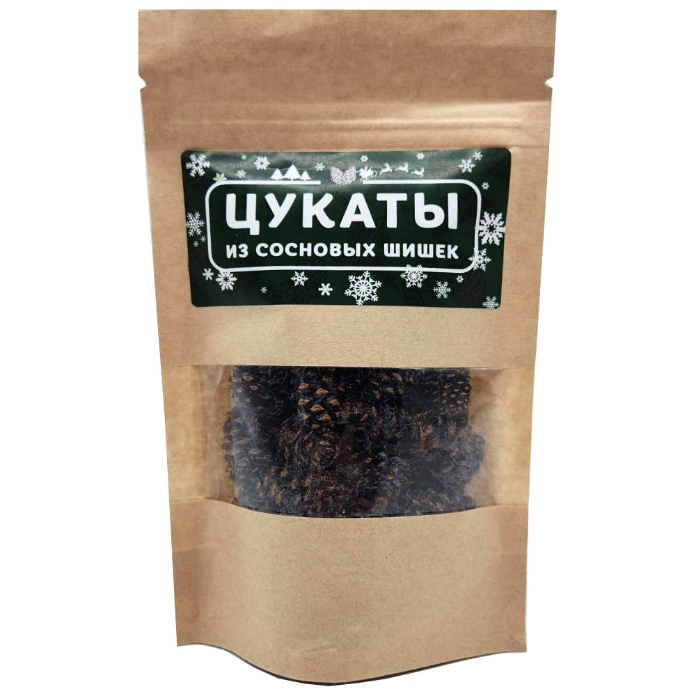 Candied Young Pine Cones, Samsonov & Partners, 100g/ 3.53oz – RussianFoodS