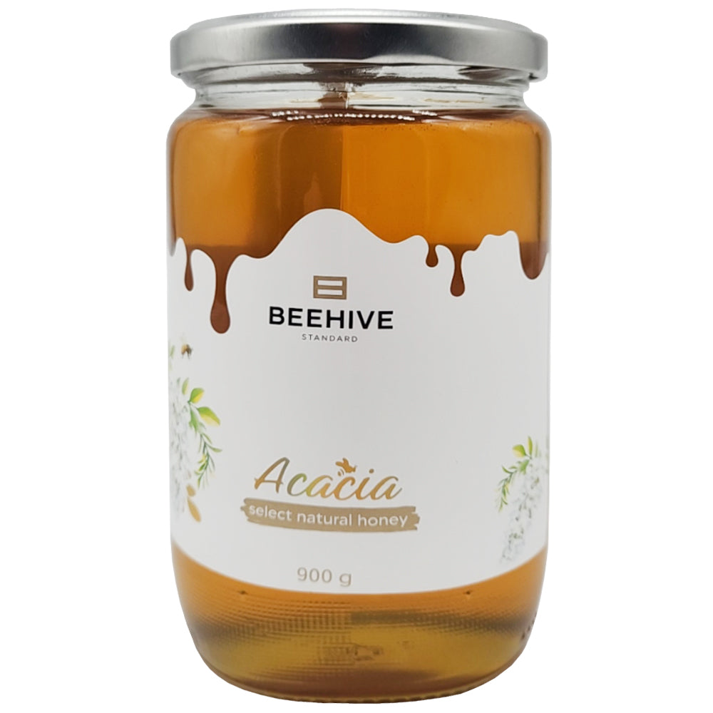 Acacia Natural Honey, BEEHIVE, 900g/ 31.75 oz – RussianFoodS