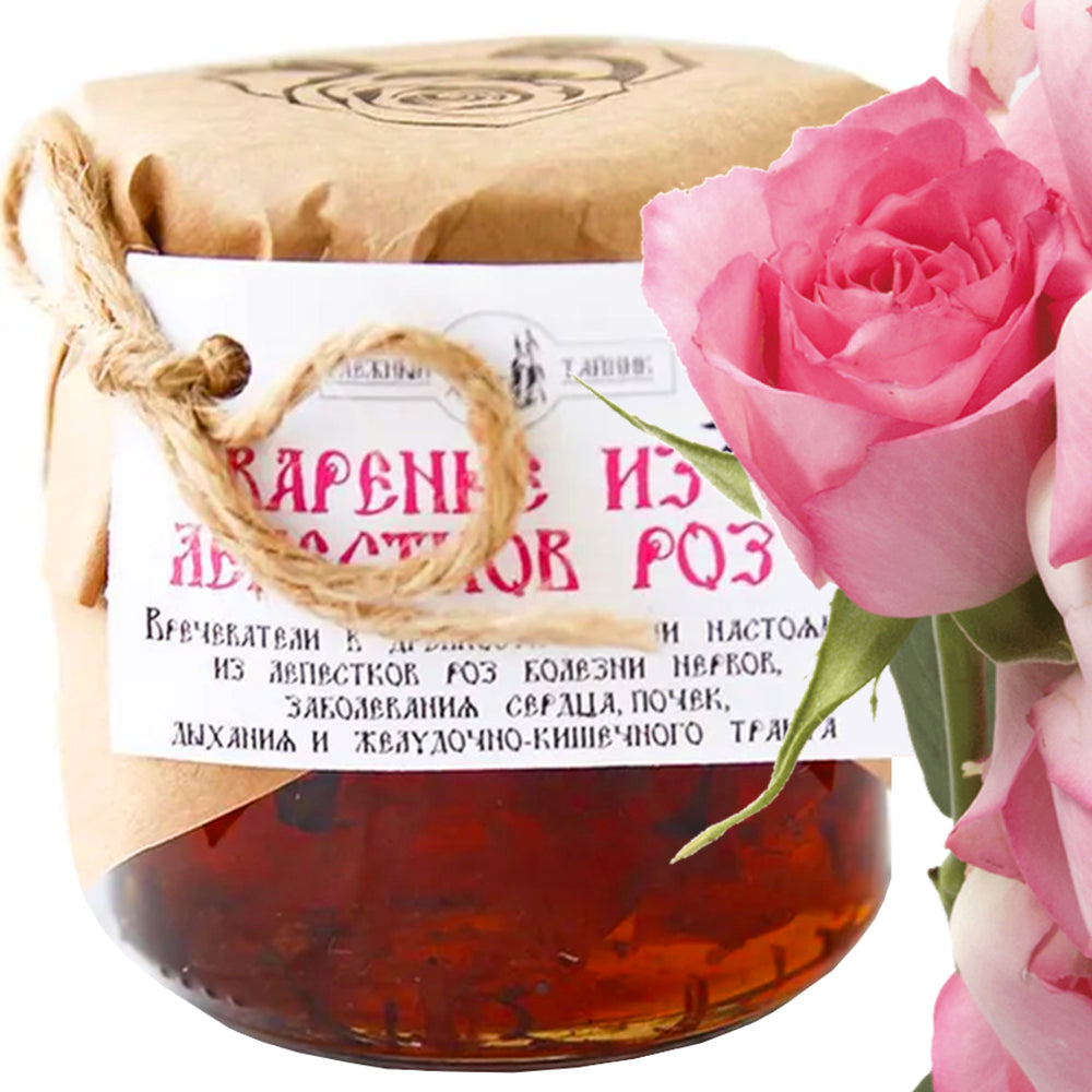 Rose Petal Preserve, Taiga Cache, 240g – RussianFoodS