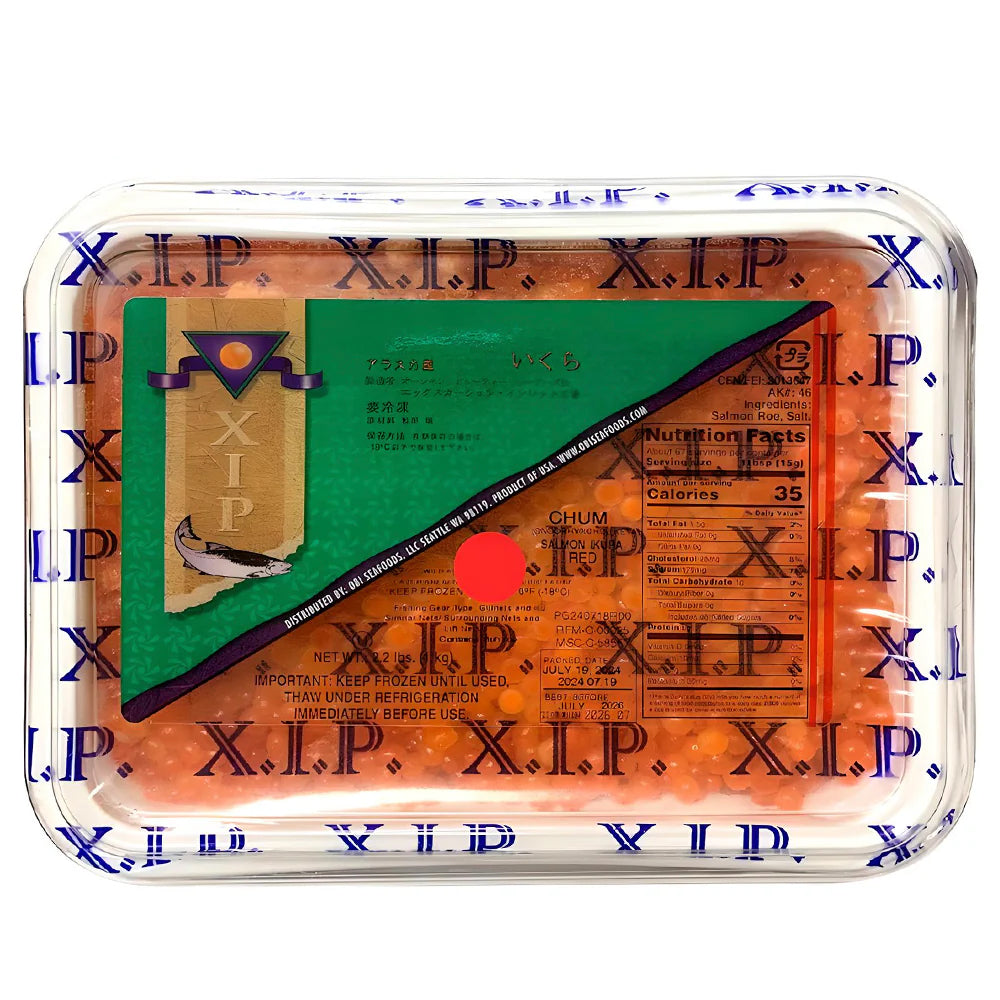 Chum Salmon Caviar Premium RED, XIP, 1kg – RussianFoodS