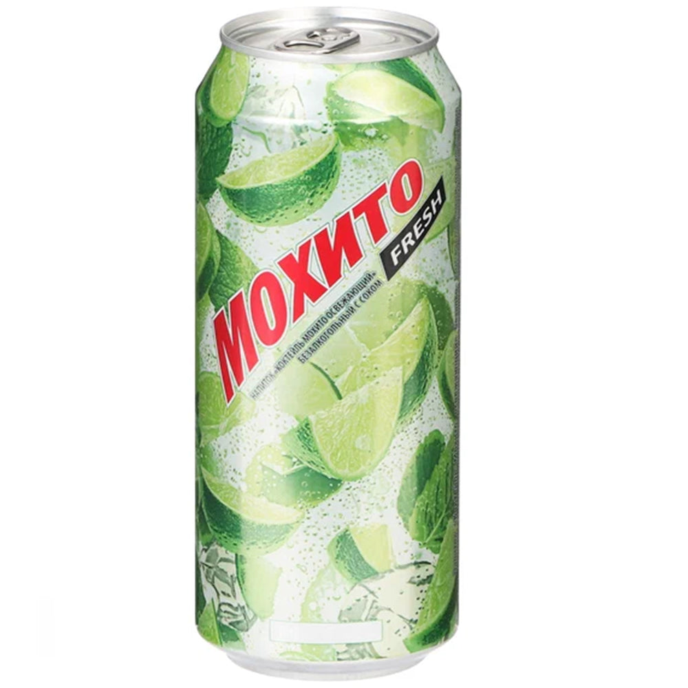Non-alcoholic Carbonated Mojito Fresh Refreshing Cocktail, Ochakovo, 5 ...