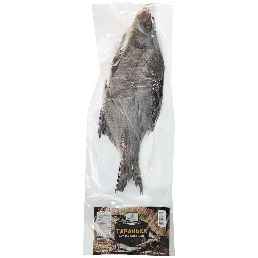 Dried Sea Roach Fish | Taranka, Majorfish, 400g – RussianFoodS