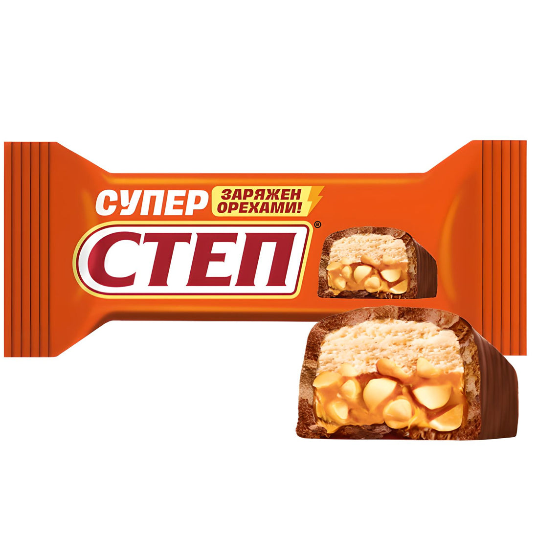 Chocolate Candies with Peanuts "Super Step", Slavyanka, 226g/ 7.97oz ...