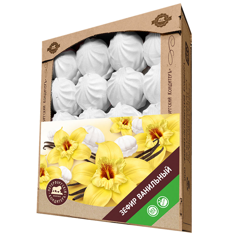 Vanilla Marshmallow Zefir, Economy Pack, Petersburg Baker, 1 kg / 2.2 ...