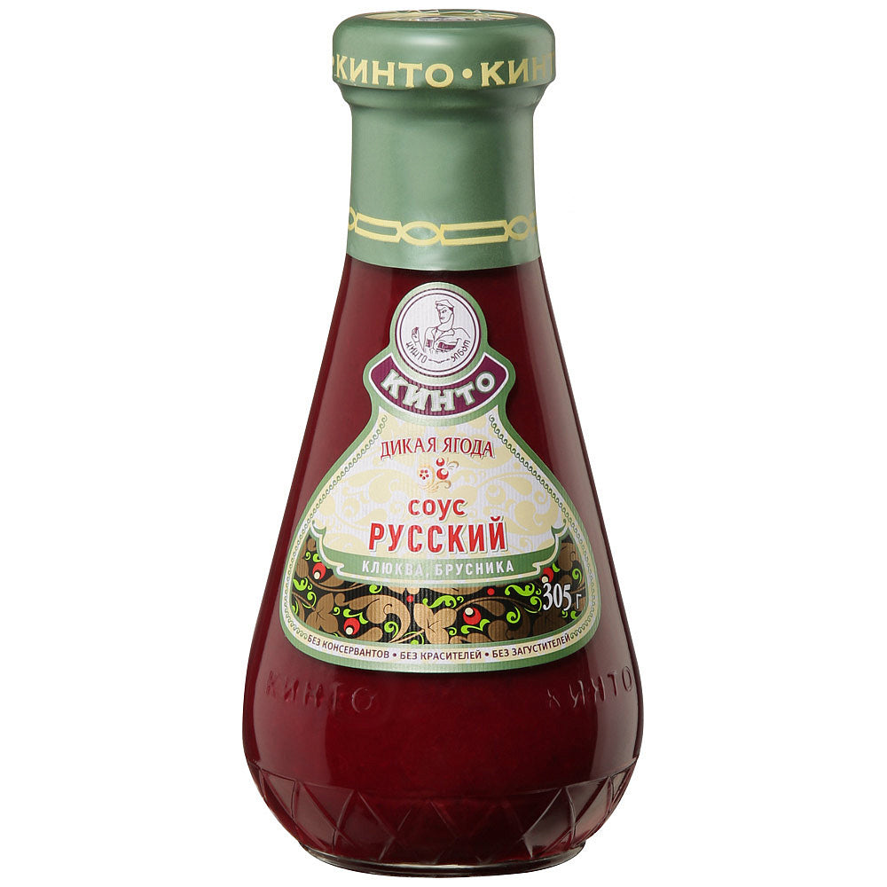 Russian Wild Berry Sauce | Kinto, 10.76oz – RussianFoodS