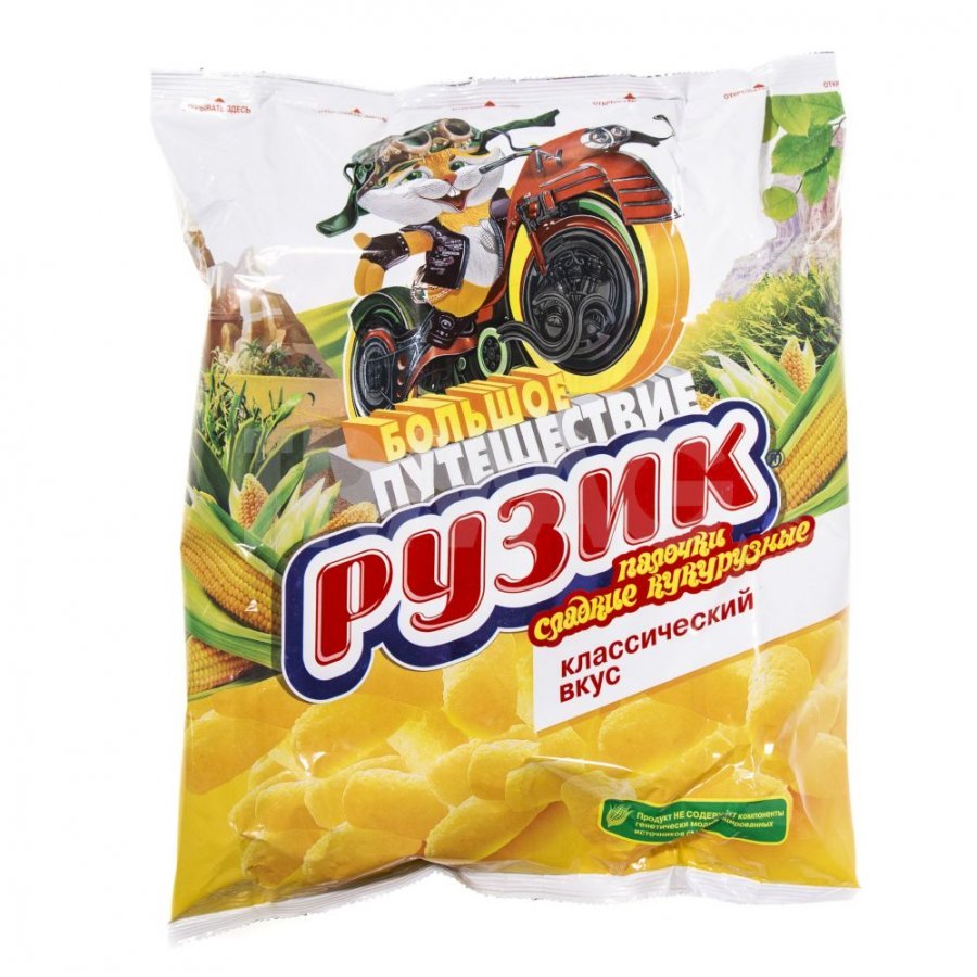 Sweet Corn Sticks w/ Vitamins & Iron, Classic Taste, Ruzik Great Journ ...